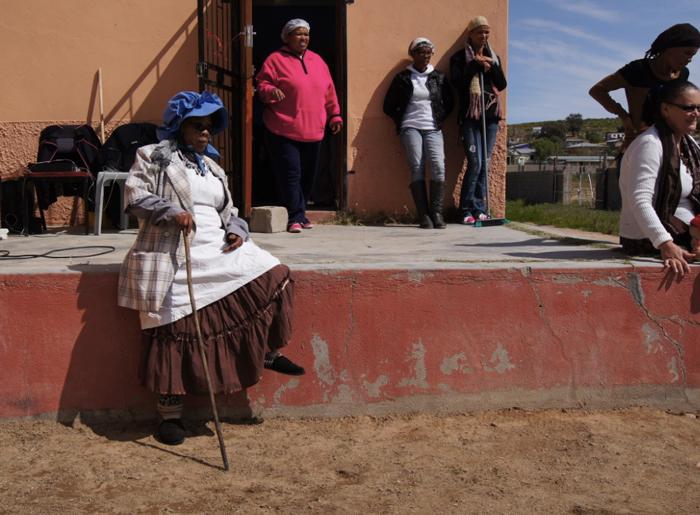 Südafrika-Kharkams-tanzen