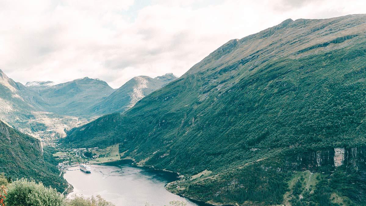 Geirangerfjord Aussichtsplattform