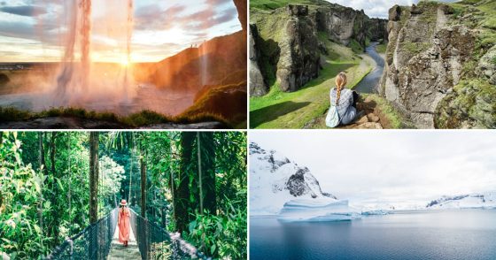 7 Reiseziele in der Natur, die du in diesem Leben noch sehen musst!