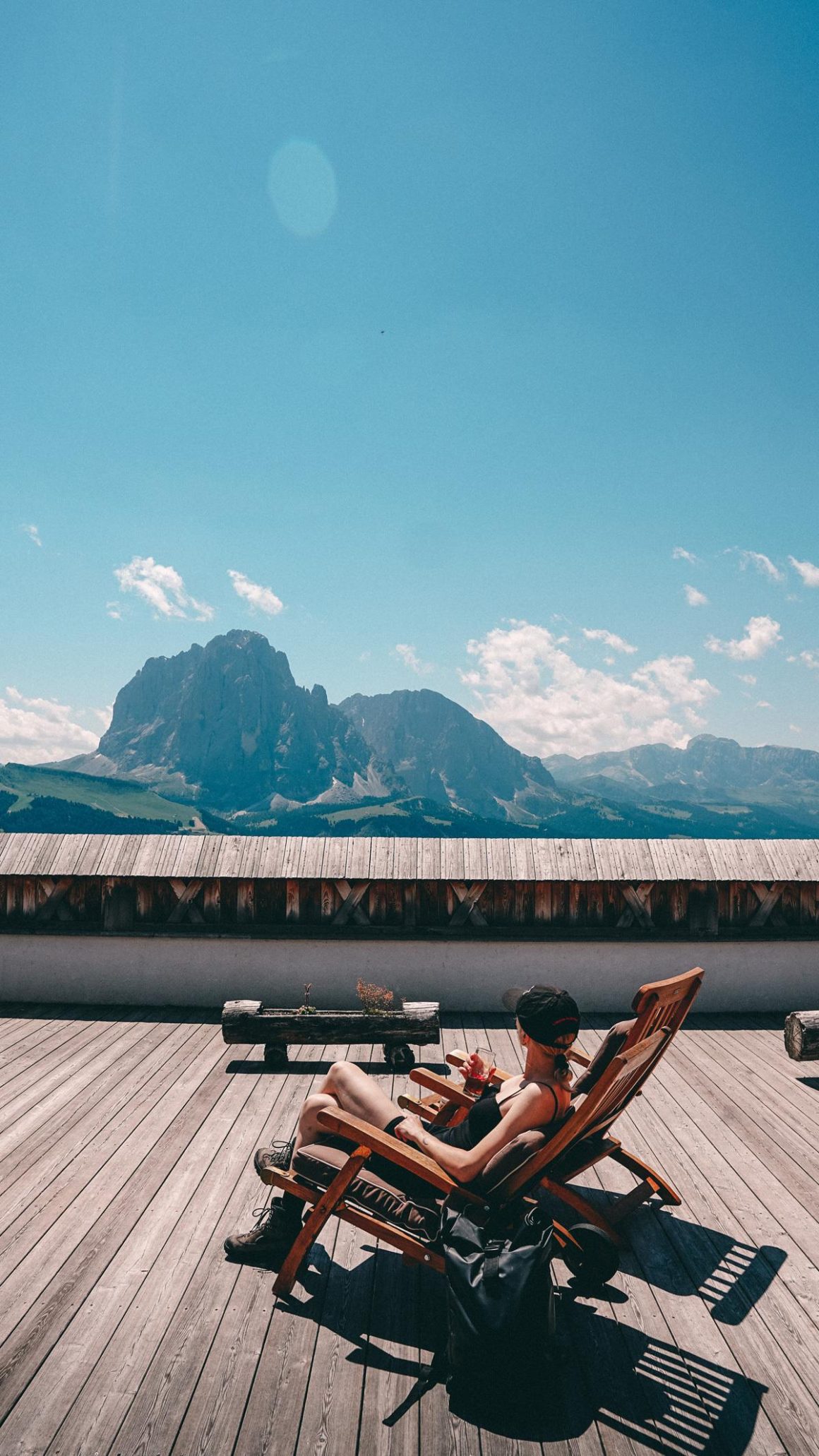 Alm Col Raiser Ausblick